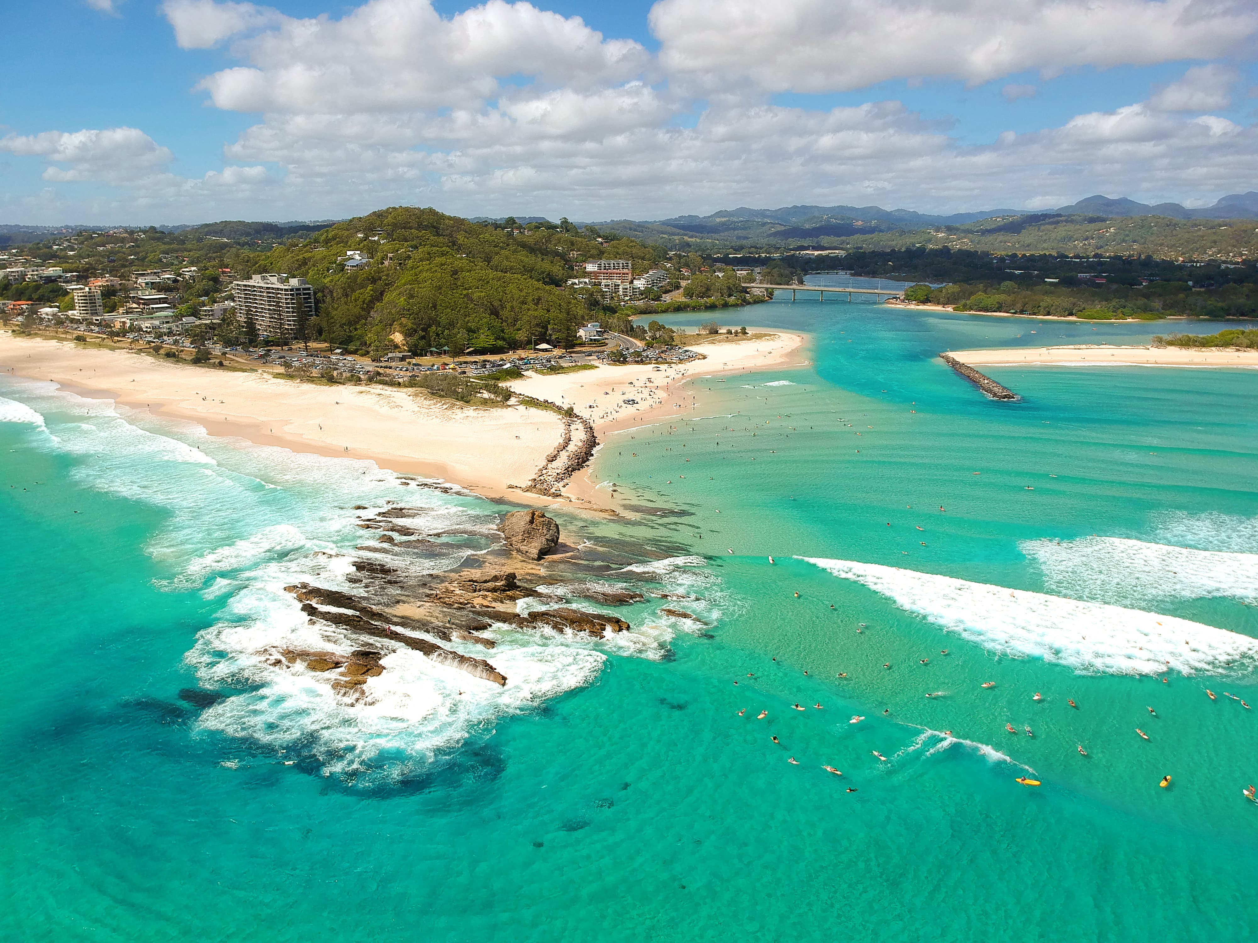 Best beach on the Gold Coast Rainbow Bay and Coolangatta | Bayview ...